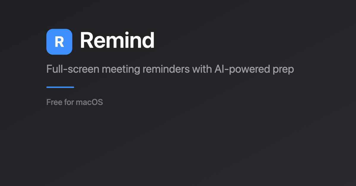 Best Mac Productivity Apps for 2026 — Remind